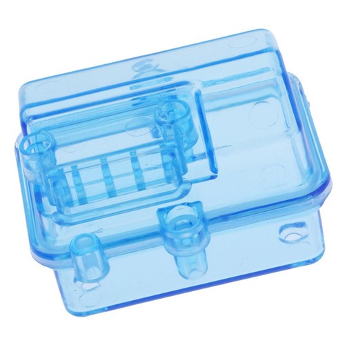 Waterproof Box Plastic Transparent Blue W/Screws Receiver Box 52*39 ...