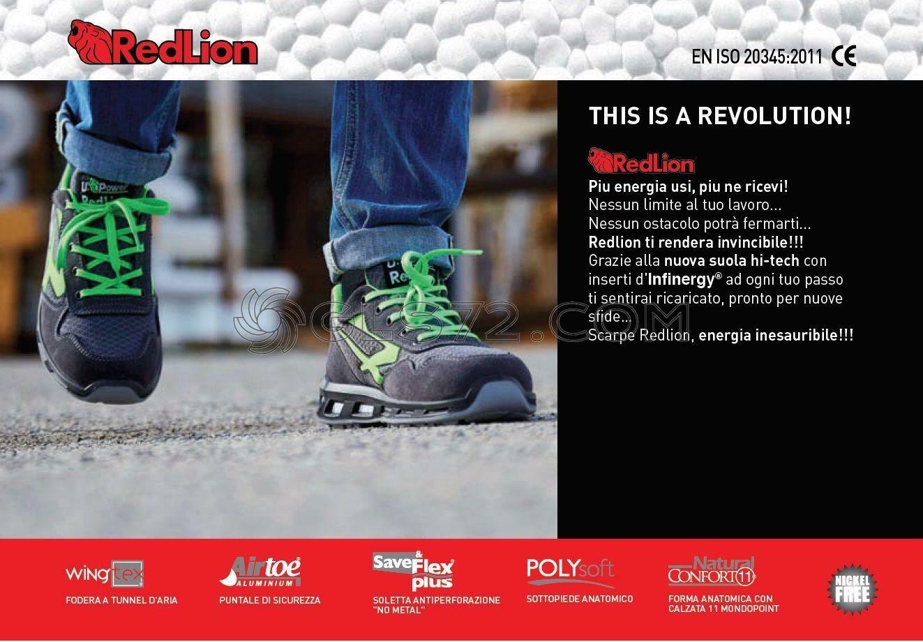 MENS LEATHER UPOWER WORK SAFETY SHOES TRAINERS U-POWER YELLOW S1P SRC ...