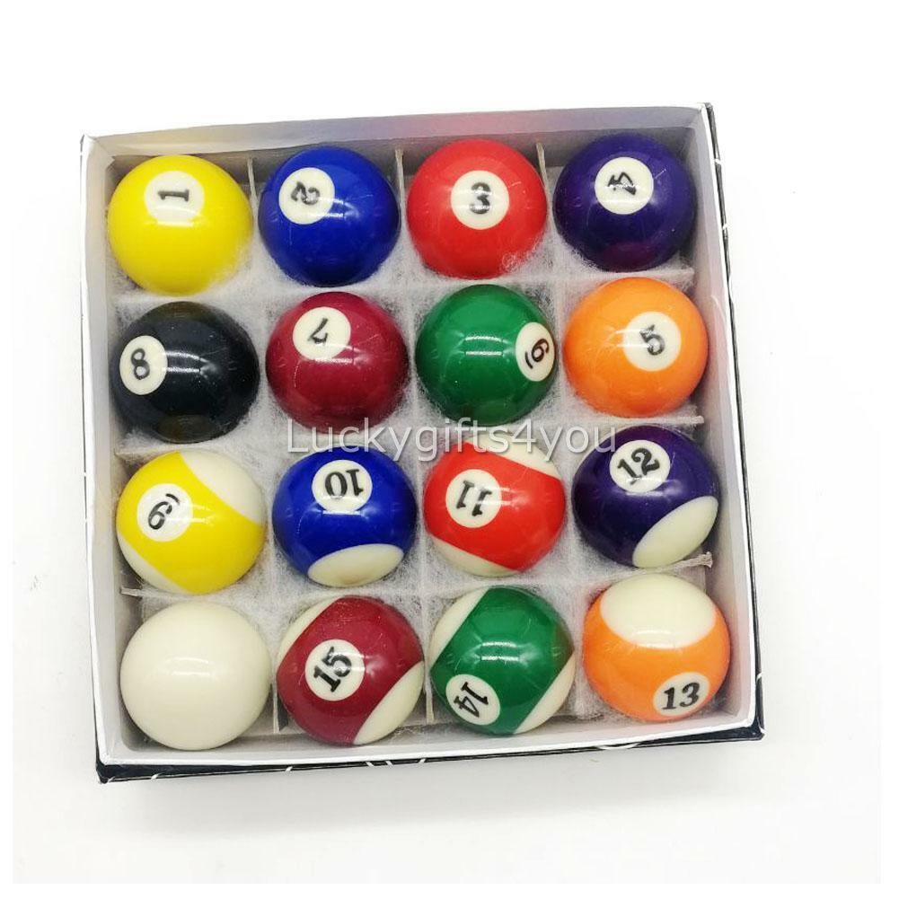 Pool Balls Set for Pool Billiards Snooker 2 Inch & 2-1/16 Available AU ...