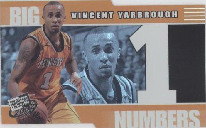 2002 Press Pass - Big Numbers Vincent Yarbrough #BN 27 (RC) for sale ...