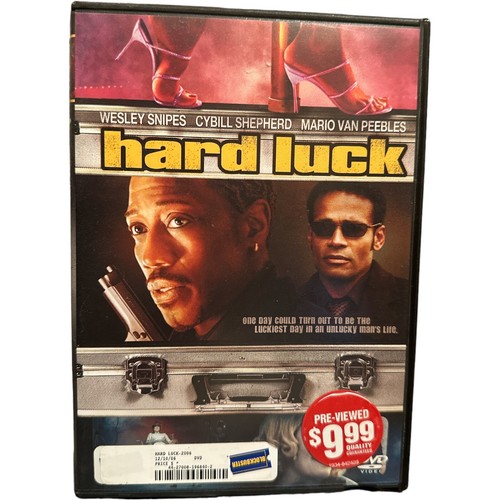 Hard Luck DVD 2007 Preowned Wesley Snipes Aubrey Dollar Jacquelyn ...