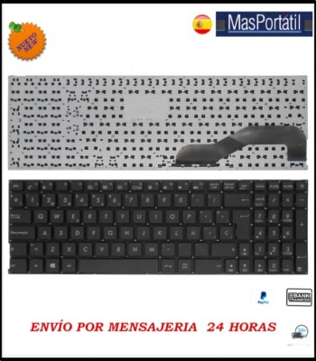 Keyboard Spanish New Laptop ASUS F540LJ F540S P/N: MP-13K93US-G50 TEC21 ...