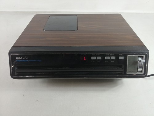 Vintage RCA Selectavision CED Videodisc Player Model SFT-100 W Powers ...