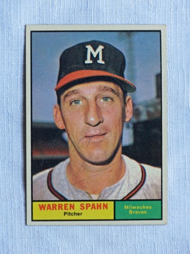 1961 Topps #200 Warren Spahn HOF autographed | eBay