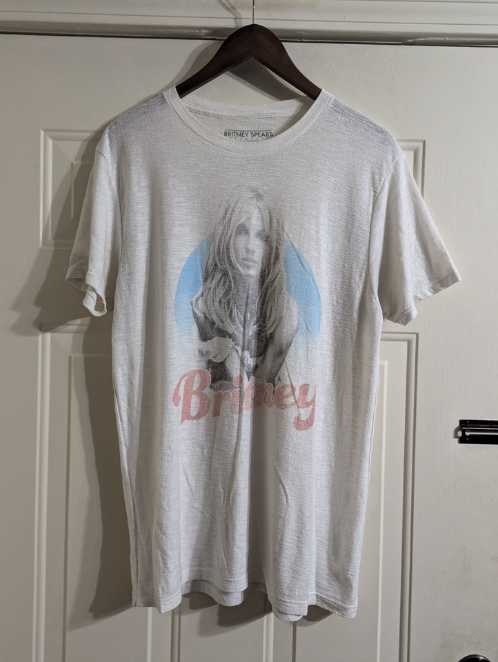 Britney Spears Femme Fatale Tour 2011 White Men's Med. Official Britney ...