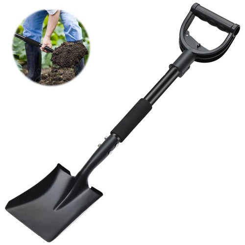 Shovel, Flat Shovel for Gardening, 31 inch Small Square Shovel with ...