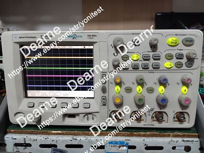 HP/Agilent /Keysight DSO6054A 4-Channel 500MHz Oscilloscope | eBay