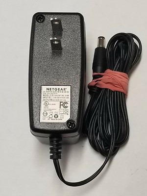 OEM NETGEAR AC-DC ADAPTER P/N 332-10375-01 MODEL SAL018F1NA 12V 1.5A H5 ...