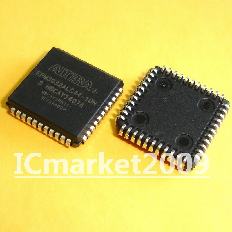 10 PCS EPM3032ALC44-10N PLCC-44 Programmable Logic Device Family Chip ...