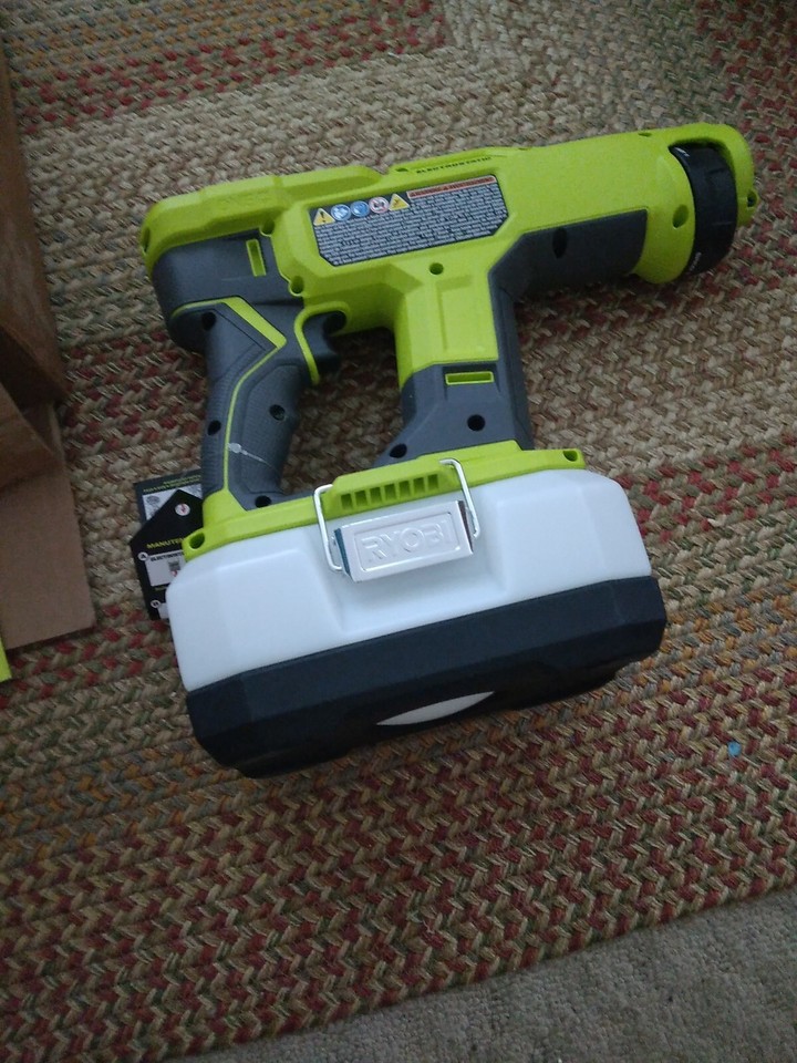 RYOBI ONE+18V Cordless Handheld Electrostatic Sprayer (Tool Only) PSP02 ...