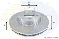 Comline ADC1475V Brake Disc for sale online | eBay UK
