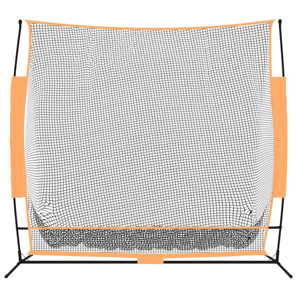 Golf Practice Net Black and Orange 84.6"x42.1"x85" Polyester | eBay