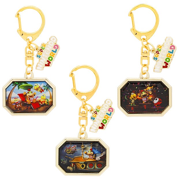 USJ Bowser Jr. Keychain Set (3 pieces) Super Nintendo World Mario Japan ...