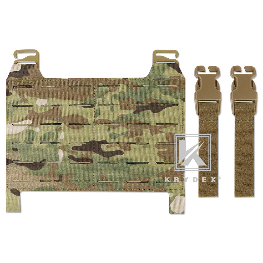 KRYDEX Tactical Laser Cut MOLLE Panel Front Flap Placard For Vest Plate ...