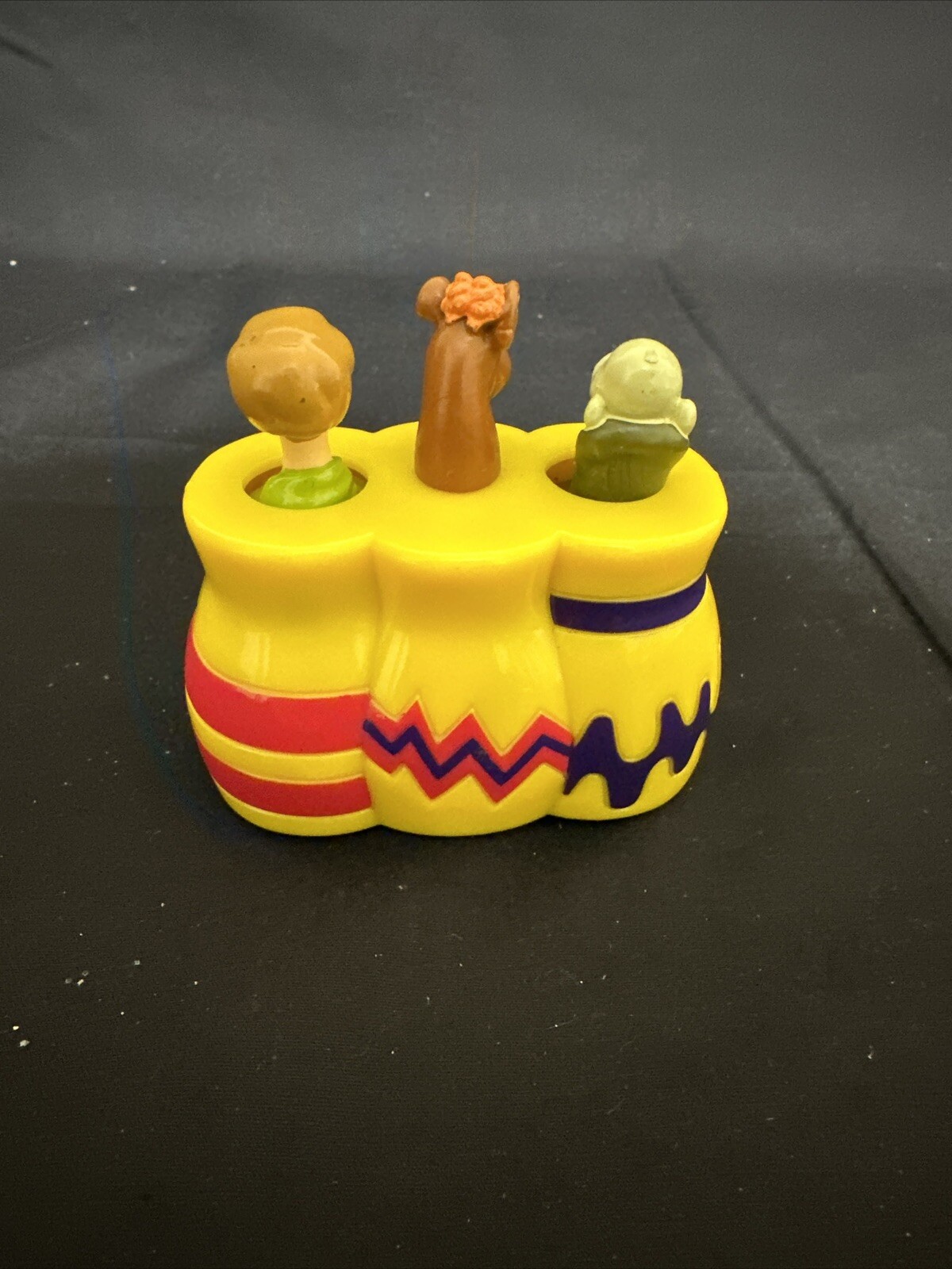 Hanna Barbara Scooby Doo Friction Bobbing Heads Rolling Barrels Toy ...