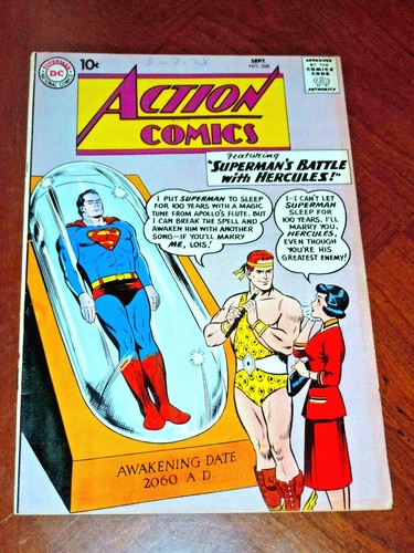 ACTION COMICS #268 (1960) VG-F (5.0) cond. SUPERMAN, SUPERGIRL | eBay ...
