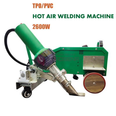 2600W Automatic TPO Waterproofing Membrane PVC Roofing Hot Air Welding ...