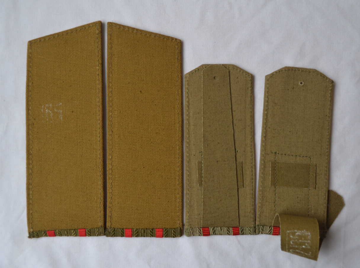 Soviet Army Shoulder Boards Lot 6 pairs USSR straps officer military ...