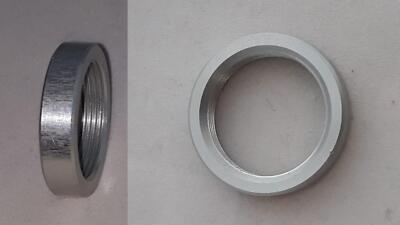 Mutter rund ALU Feingewinde 22 mm innen x 1,0 mm Gewindesteigung m22x1 ...