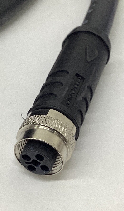 Schmersal 103013431 10 Meter 4-Pole Cable A-K4P-M12P-S-G-10M-BK-2-X-T-4 ...