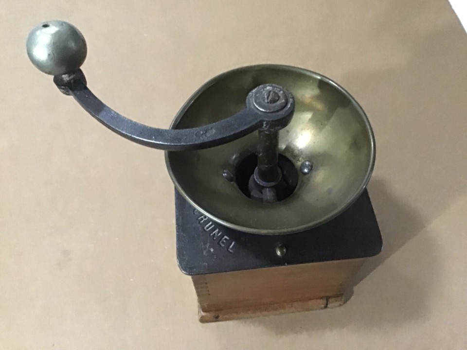 Rare Old Primitive Antique Metal&Wooden coffee/Spice grinder~German ...