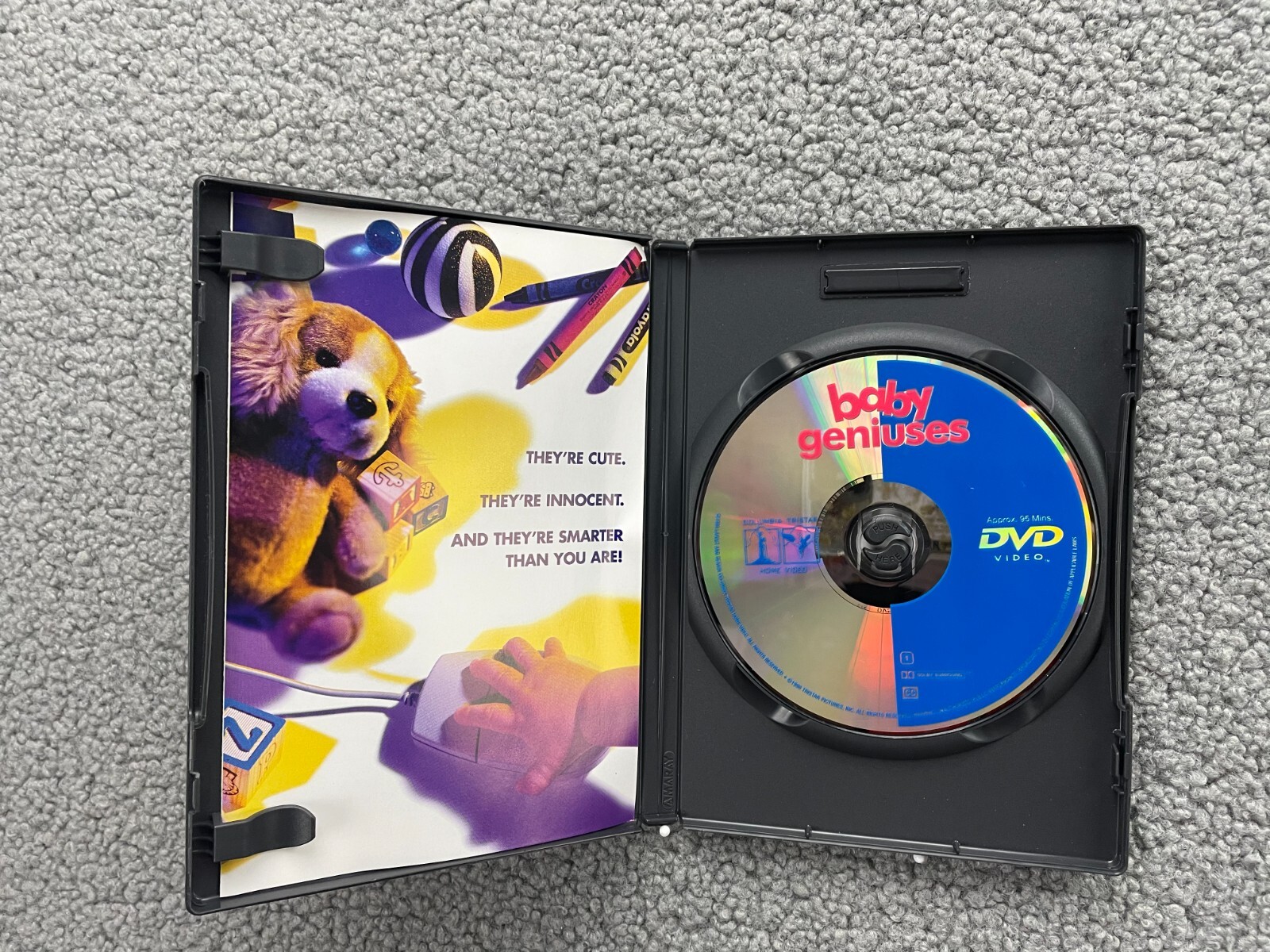 Baby Geniuses 1999 DVD Kathleen Turner Christopher Llody Very Good ...