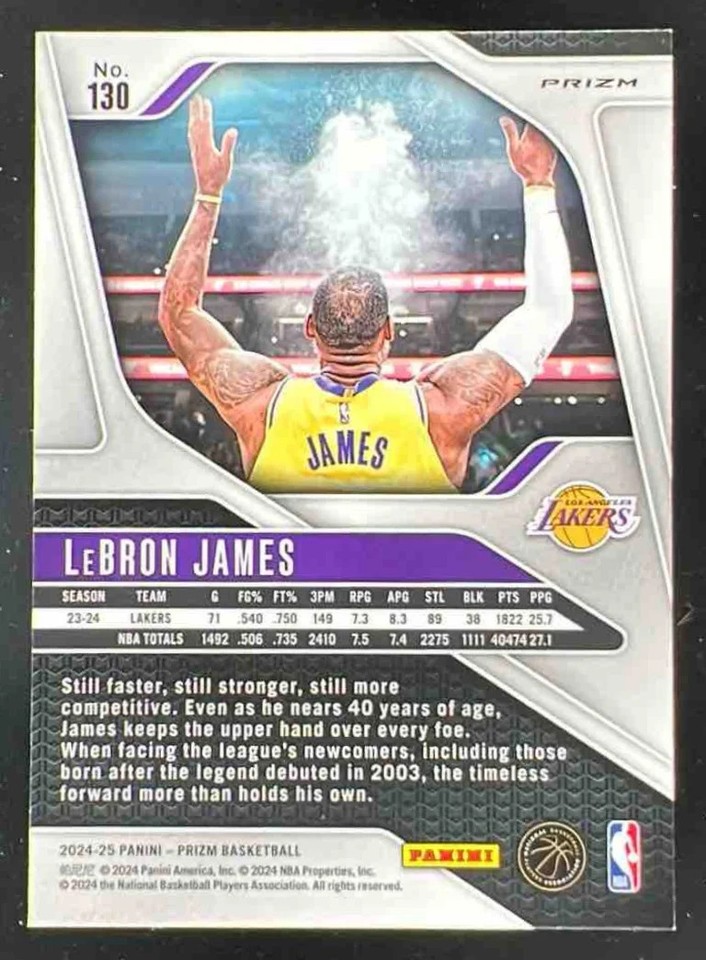2024-25 Panini Prizm Wave Prizm #130 LeBron James | eBay