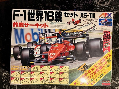 TOMY AFX TYCO JAPAN HO XS110 F1 GRAND PRIX INTERNATIONAL SET 2 TURBO ...