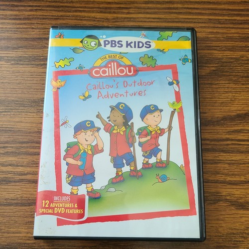 Caillou Caillou's Outdoor Adventures DVD 2012 Childrens PBS Kids Show ...