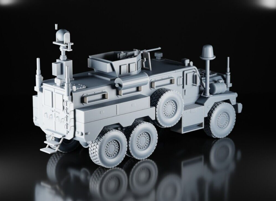 Cougar Mastiff MRAP - 1/72 - US UK AUS Ukraine - 3D Military Model ...