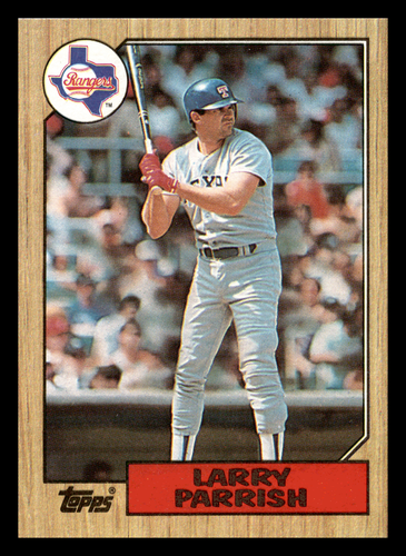 1987 Topps Larry Parrish Texas Rangers #629 Mint | eBay