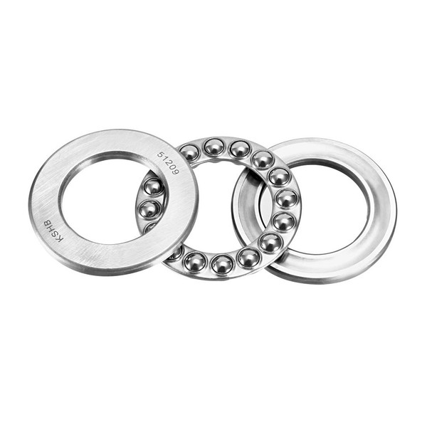 51209 Single Direction Thrust Ball Bearings 45mm x 73mm x 20mm Chrome ...