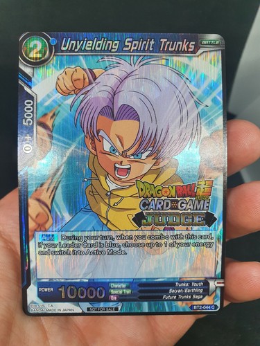 Dragon Ball Super - Unyielding Spirit Trunks BT2-044 Judge Promo (NM ...