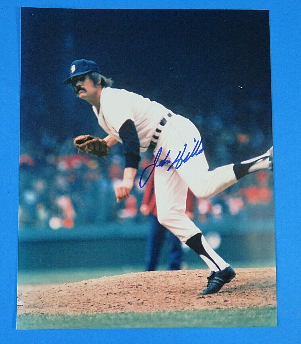 JOHN HILLER SIGNED 8x10 PHOTO ** BASEBALL AUTOGRAPH ** 100% GUARANTEE ...