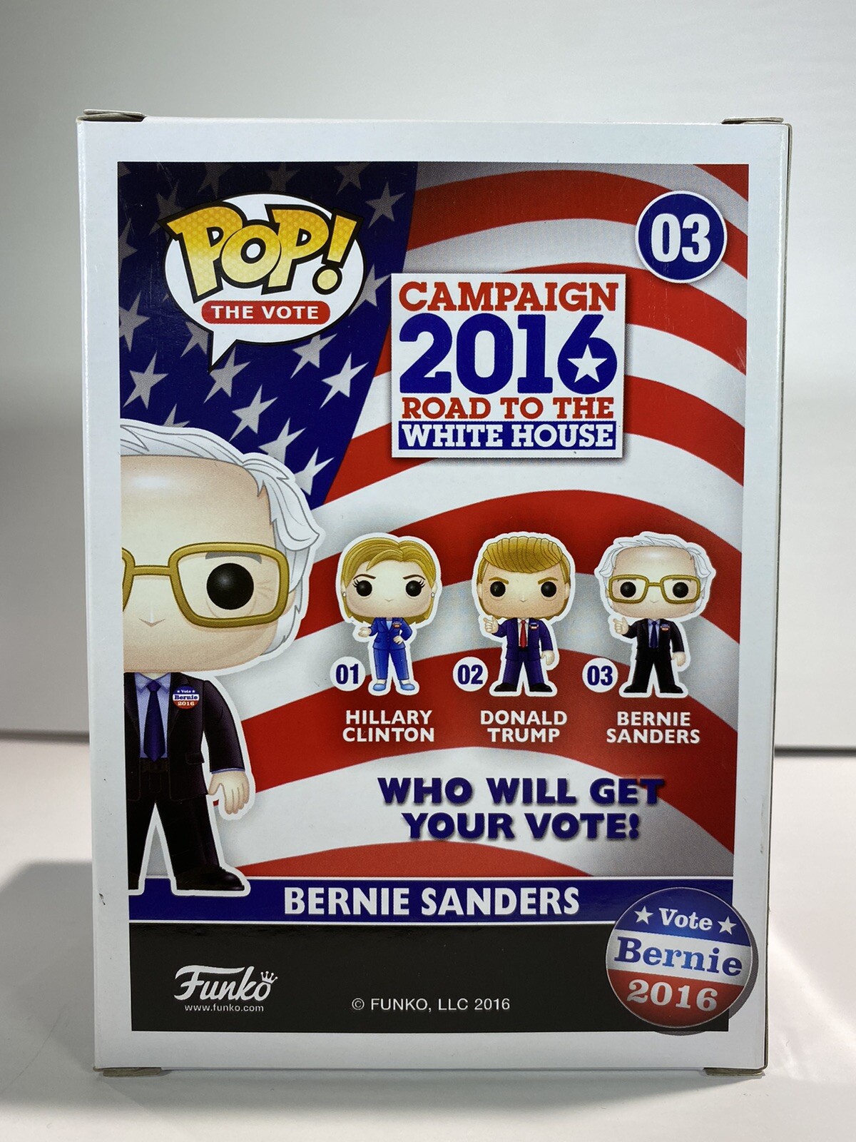Bernie Sanders Funko POP! The Vote #03 | eBay