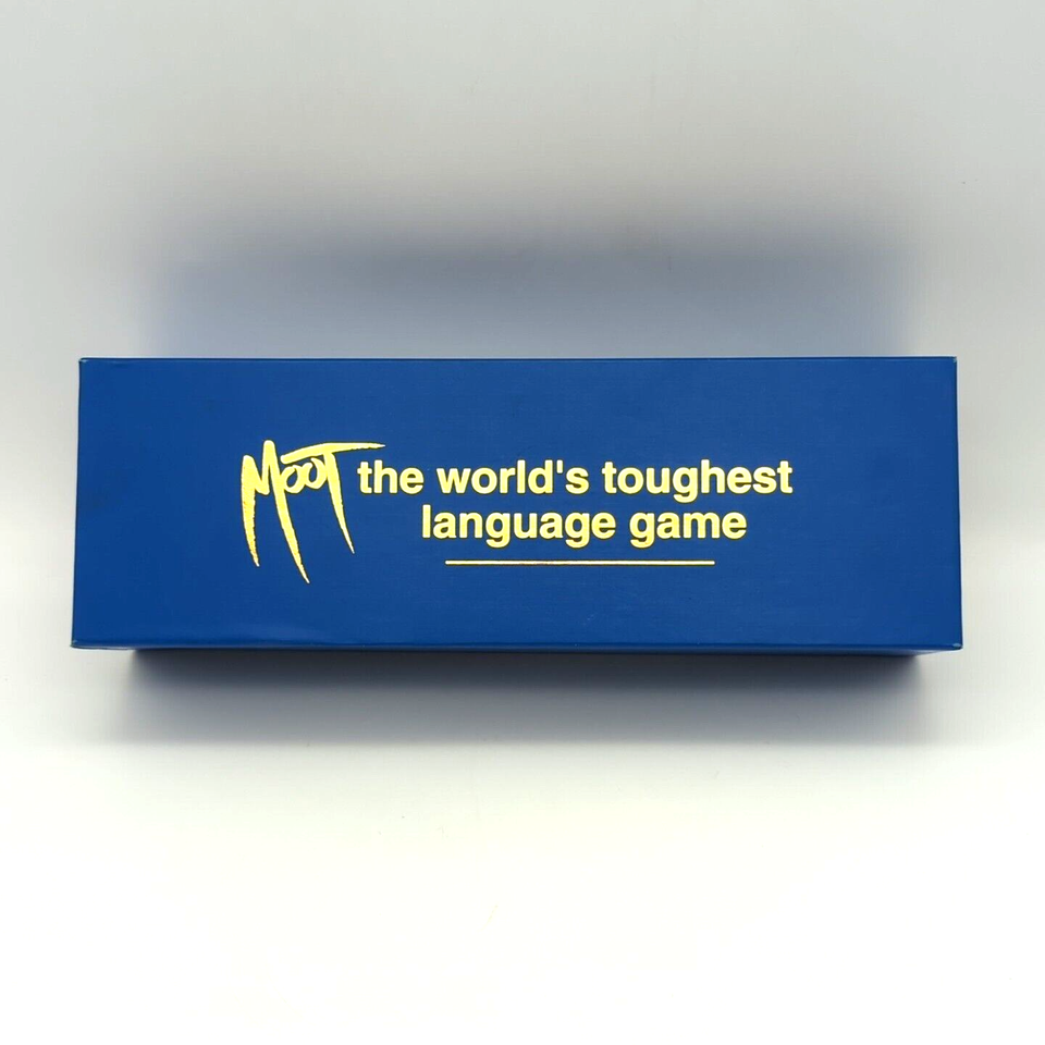 MooT The Worlds Toughest Language Game Complete Cards Board Blair Arts ...