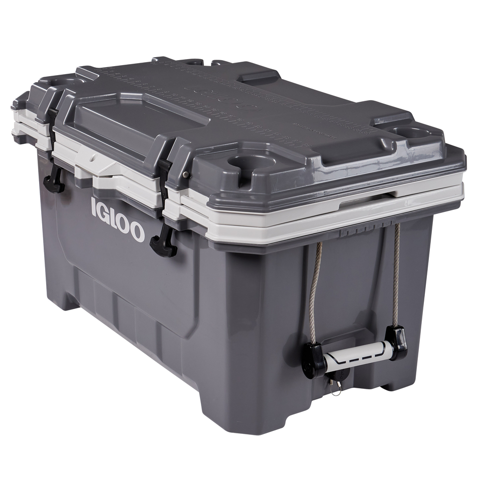 Igloo IMX 70-quart Cooler, Ice Chest, Injection Molded, Heavy Duty ...