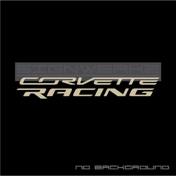 Corvette Racing Logos Decals Chevrolet Corvette Racing Custom