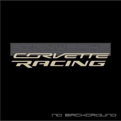 Corvette Racing Decal Sticker chevrolet stingway z06 Jake C7R New Pair ...