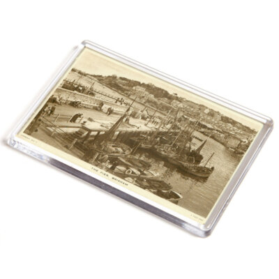JUMBO MAGNET - Vintage Devon - The Pier, Brixham | eBay UK