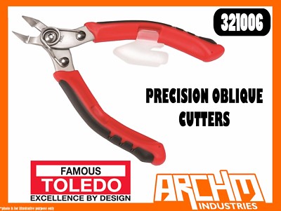TOLEDO 321006 - PRECISION OBLIQUE CUTTERS - EDGES TWISTING SOFT WIRE ...