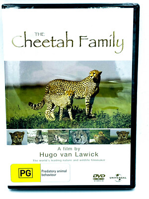 The cheetah Family -Educational DVD Series Rare Aus Stock New | eBay ...