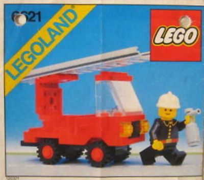 LEGO 6621 Bauanleitung Bauplan 1984 Feuerwehr | eBay.de