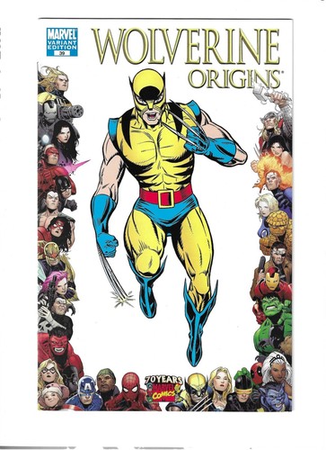 Wolverine: Origins #39 70th Anniversary Frame Variant (Marvel Comics ...