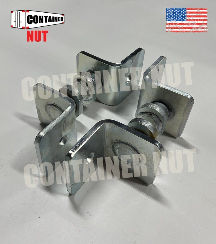 EZY Twist Lock Anchors | 4 Pack | Shipping Container Anchors | Made in ...