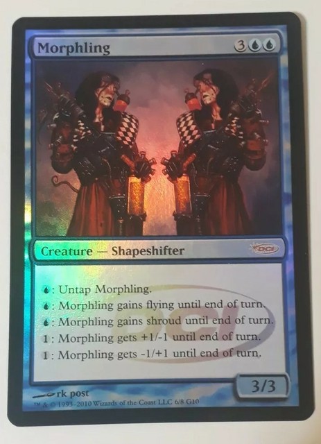 MTG Morphling - Foil DCI Judge Promo Judge Promos Foil Promo for sale online | eBay
