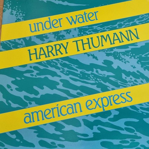 12" LP Vinyl Harry Thumann - Underwater / American Express Maxi Belgium ...