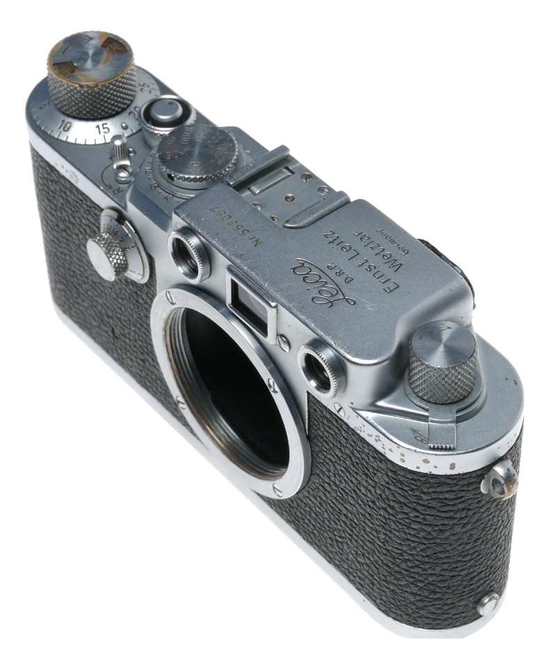 JUST SERVICED Leica IIIf LTM 35mm rangefinder 3F chrome film camera body | eBay