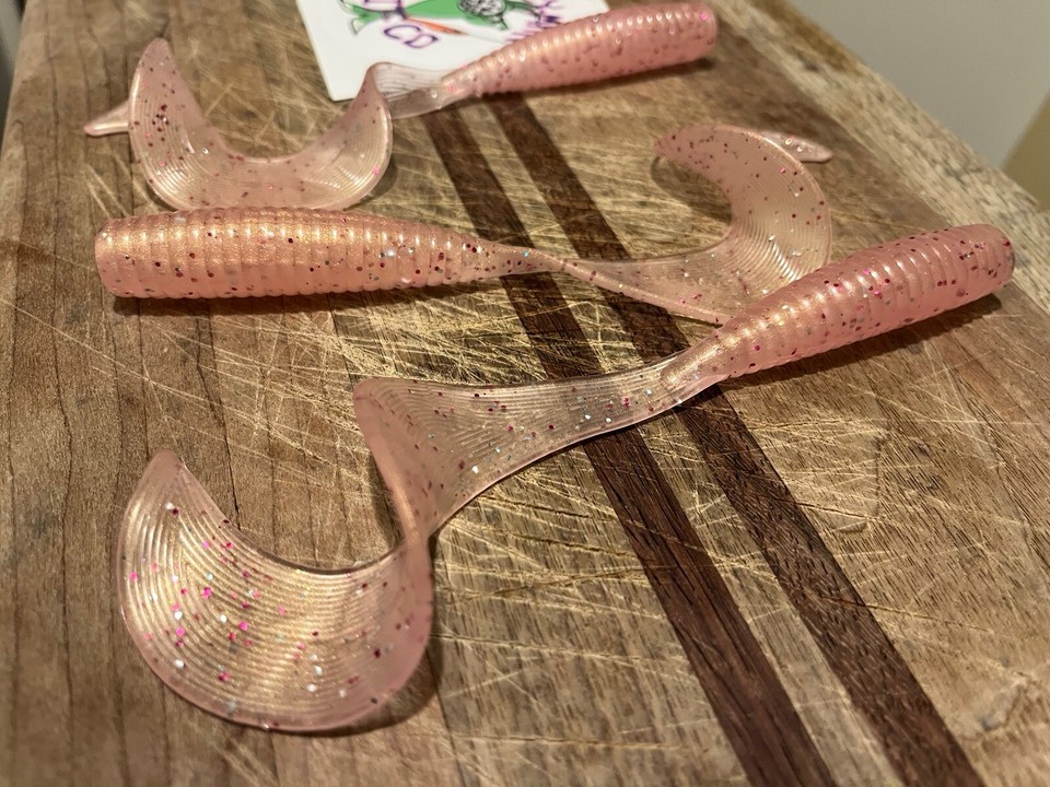 Boogey Man Bait Co. 8” Saltwater Fishing Grub Lingcod Rockfish Grouper ...