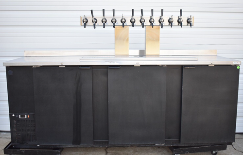 MICRO MATIC MDD94 95" 12 TAP TOWER KEGERATOR BEER DISPENSER | eBay